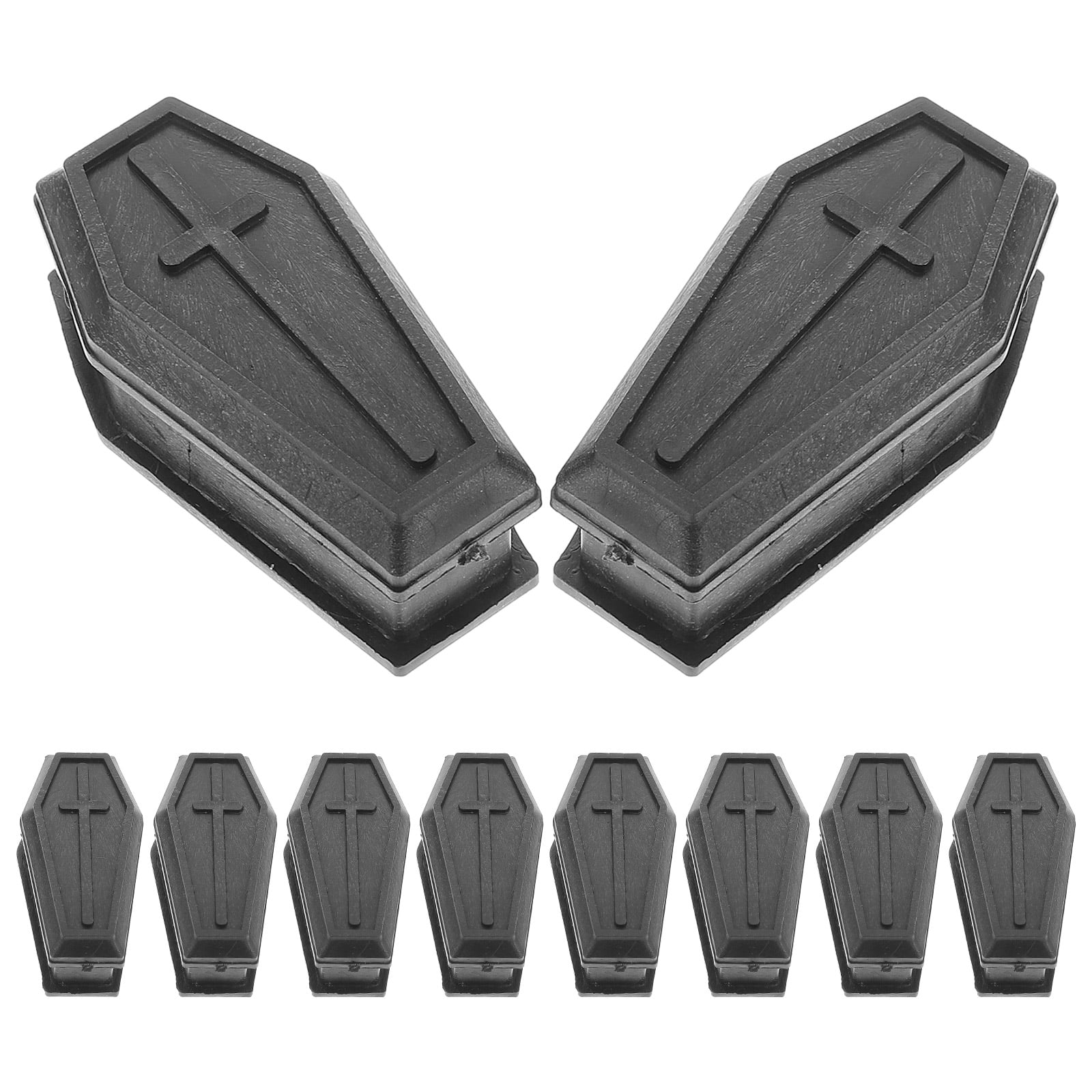 10 Pcs Caskets Halloween Decoration Party Decorations for Adults Child ...