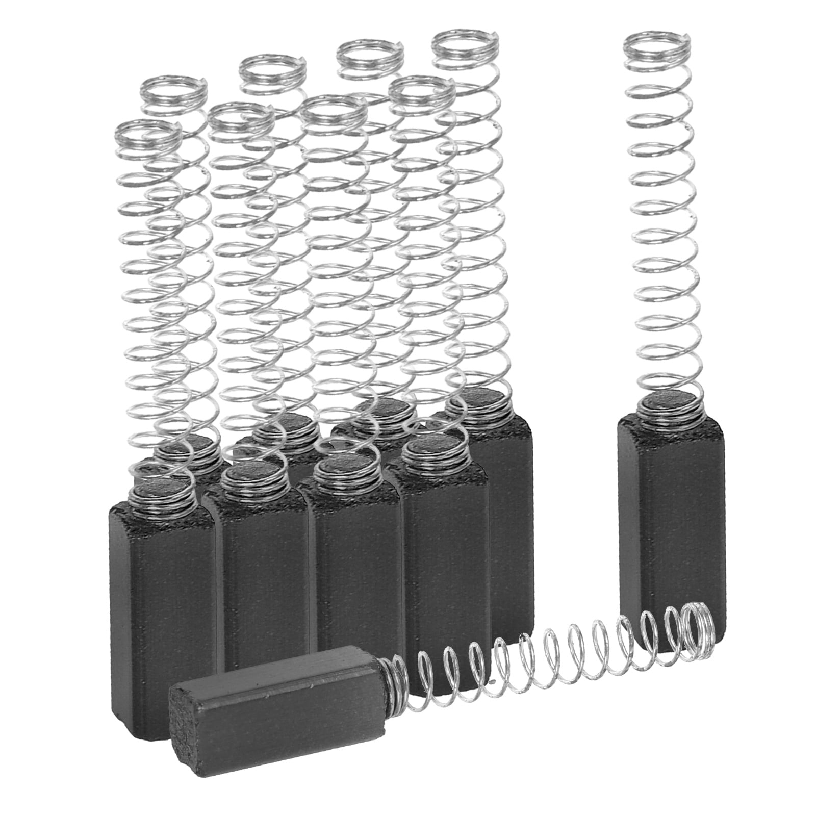 10 Pcs Caster Wheels Adjustable Bed Frame Sewing Machine Carbon Brush ...