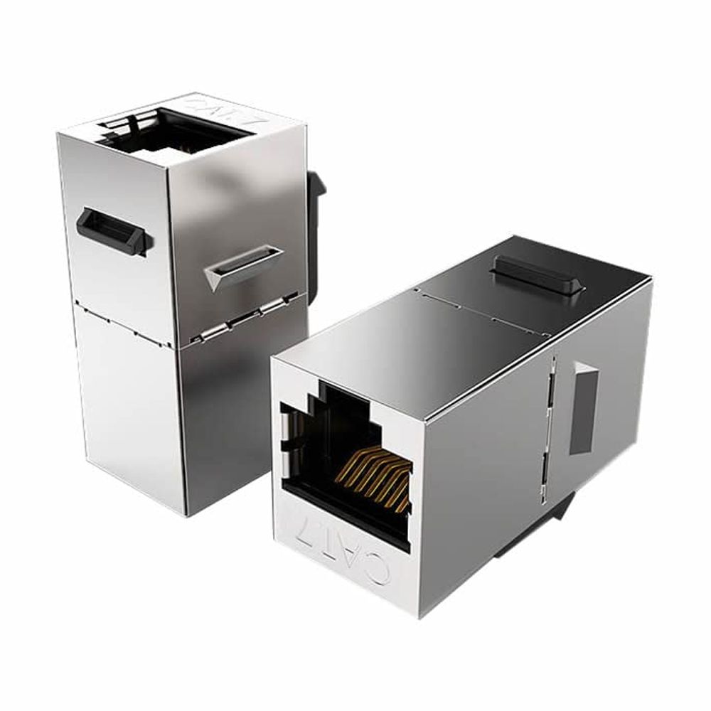 10 Pcs Cat7 Keystone Coupler, Cat7 Keystone Jack Inline Coupler ...