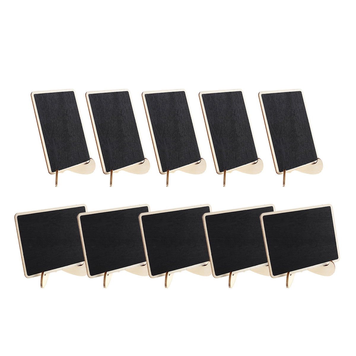 10 Pcs Chalkboard with Place Sign Mini Chalkboards Retro Decor Easel ...