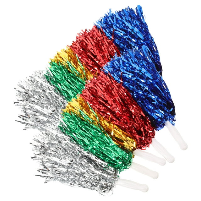 10 Pcs Cheer Squad Cheertok Cheering Pom Poms Handheld Cheerleader ...