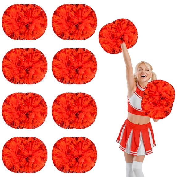 10 Pcs Cheerleading Poms-pom Poms Cheerleading With Handle Style Cheer ...