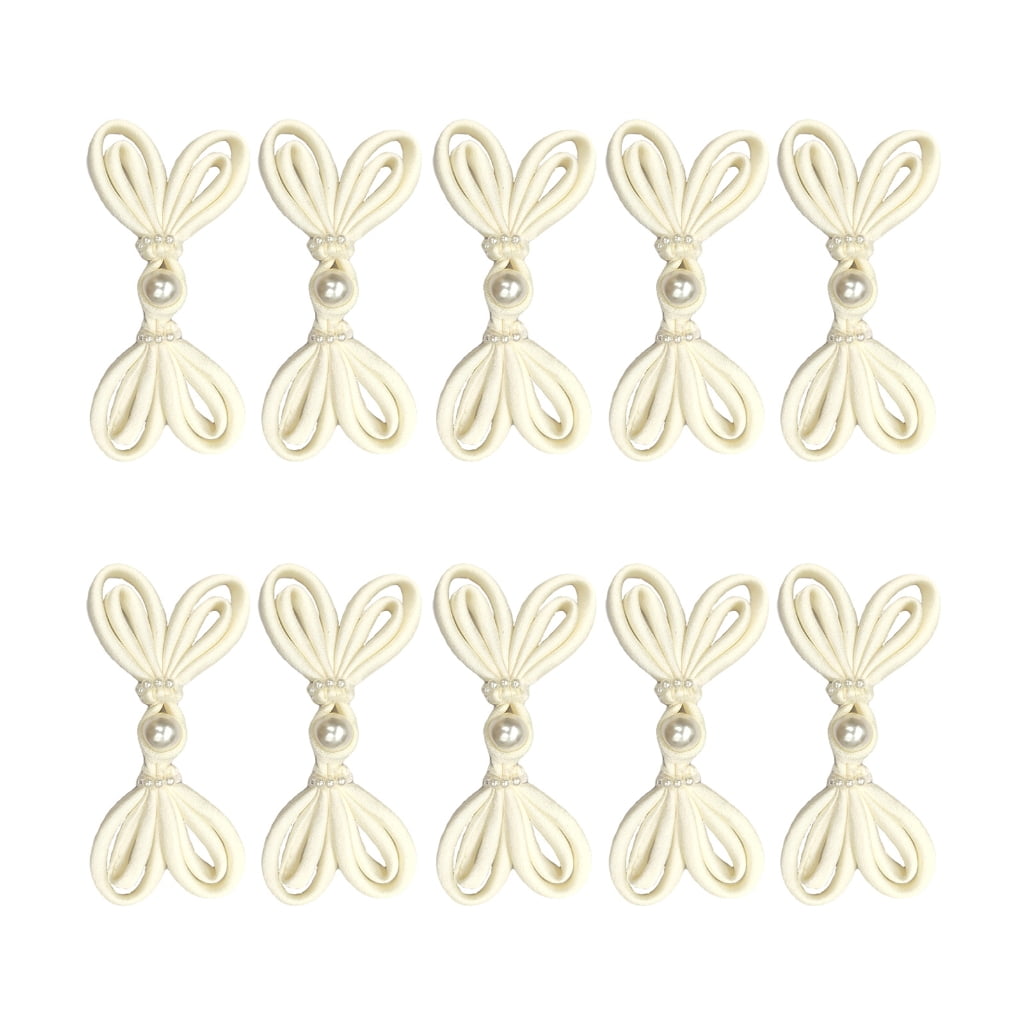 10 Pcs Chinese Knots Buttons Cheongsam Closure Sewing Fasteners Chinese ...