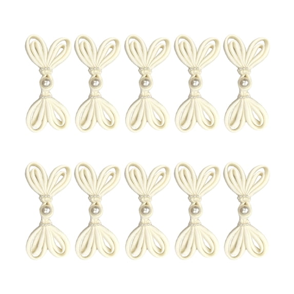 10 Pcs Chinese Knots Buttons Cheongsam Closure Sewing Fasteners Chinese ...