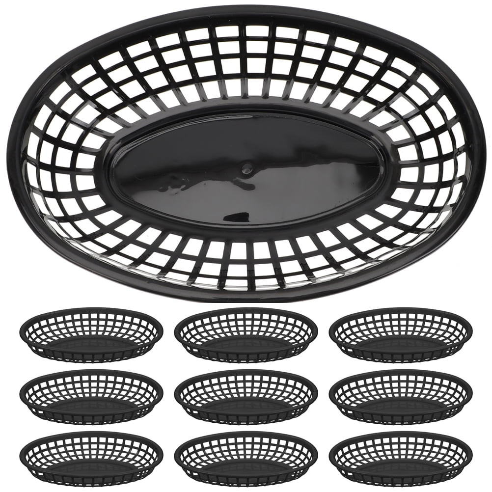 10 Pcs Chips Snack Basket Decorative Container Tray for Fruit Potato ...