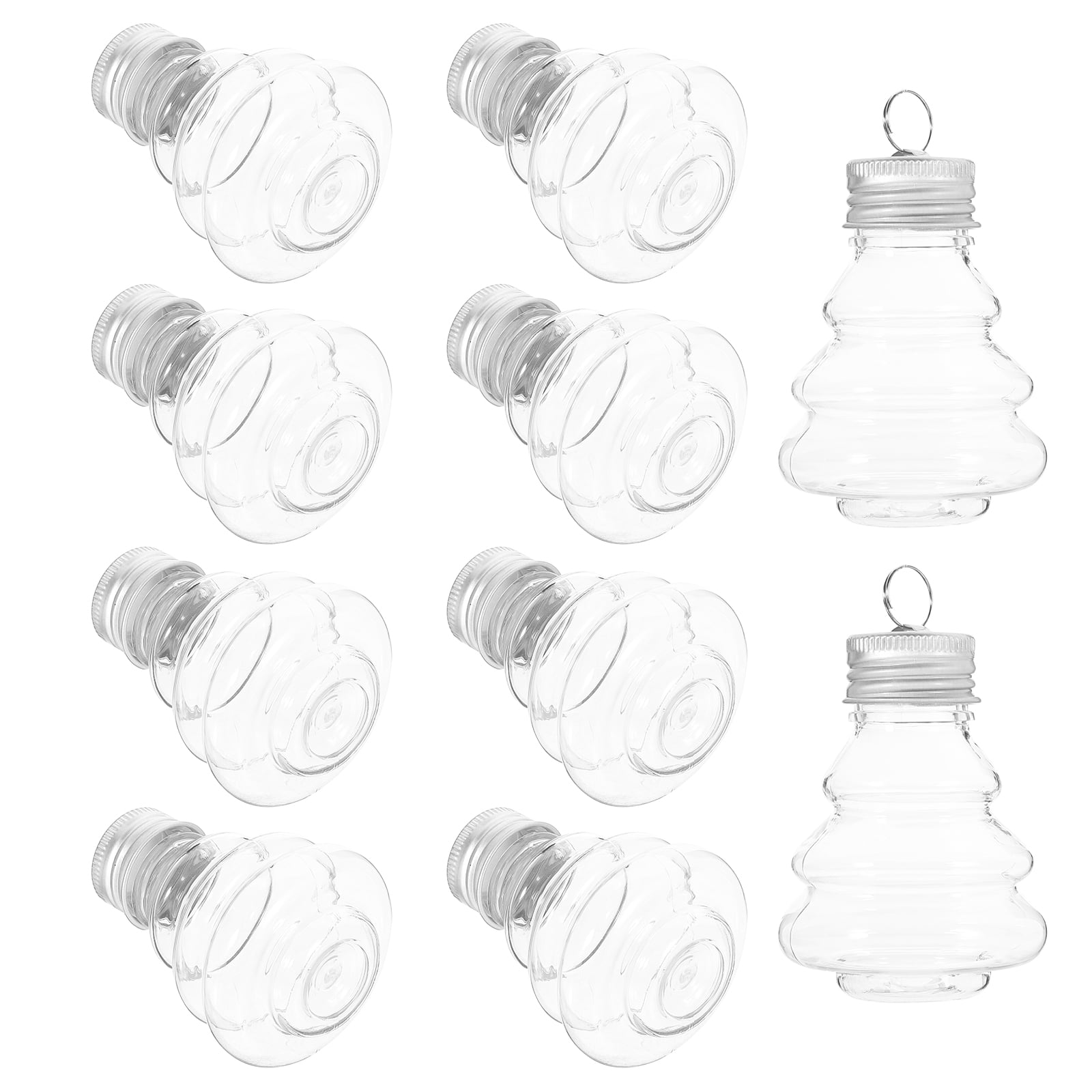 10 Pcs Christmas Wine Bottle Water Bottles Reusable Party Decoration ...