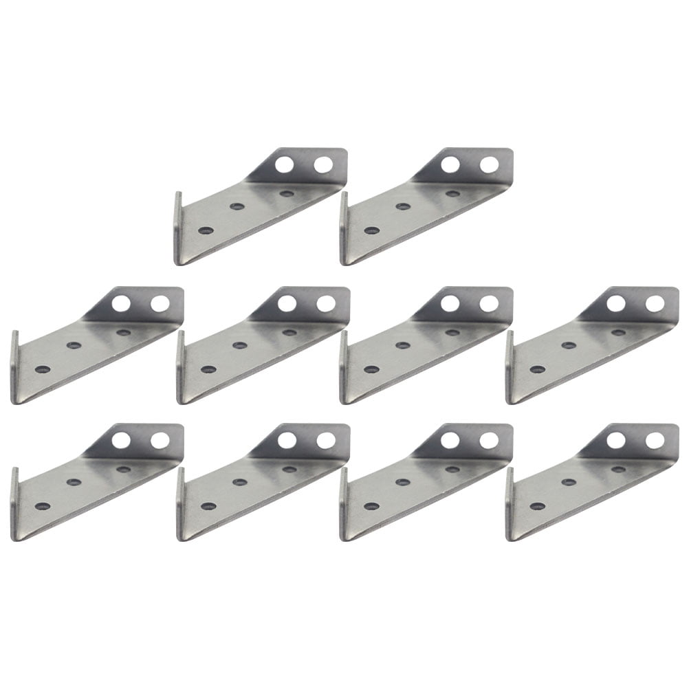 10 Pcs Clamp Heavy Duty Corner Braces Code Furniture Joints - Walmart.com