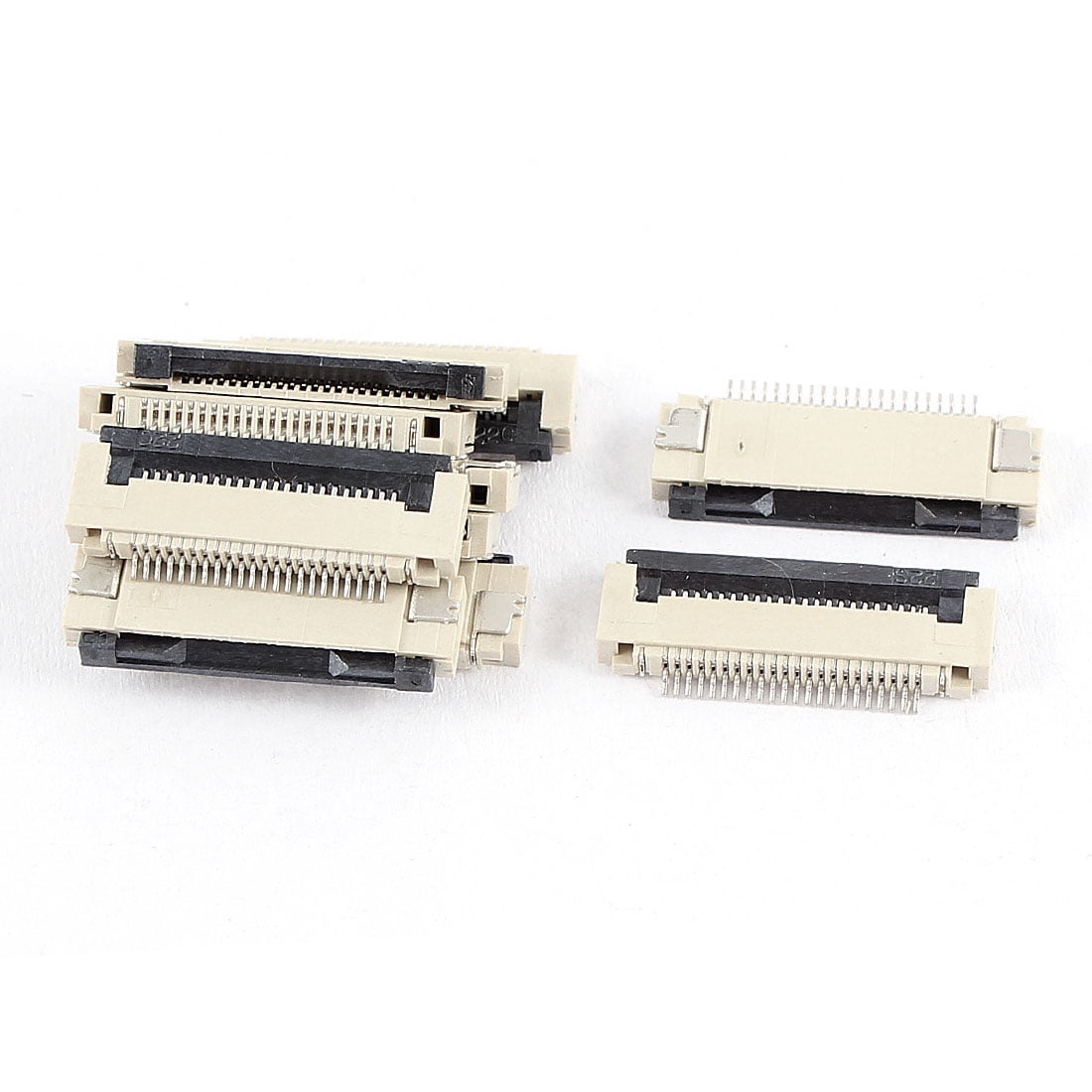 10 Pcs Clamshell Type Bottom Port 22Pin 0.5mm Pitch FFC FPC Sockets ...