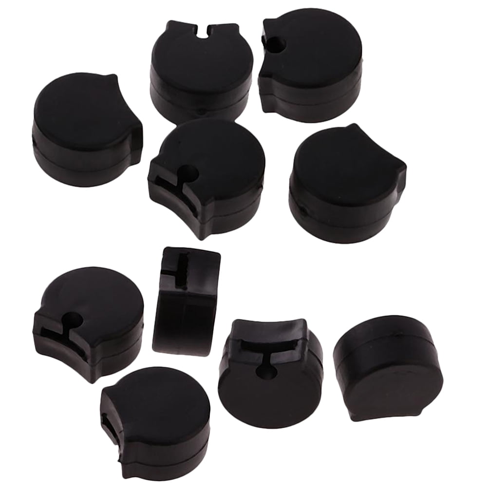 FENGGUIQU Rubber Cushion Saxophone Thumb Black 10Pcs - Walmart.com