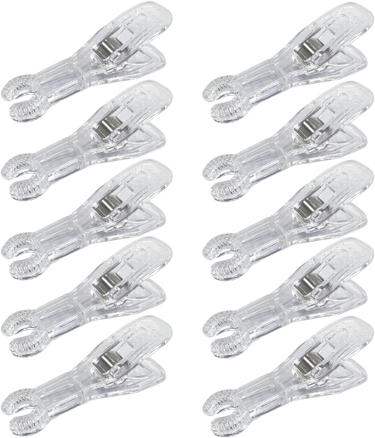 10 Pcs Clear Body Piercing Clamps, Disposable Piercing Needle Clamps ...