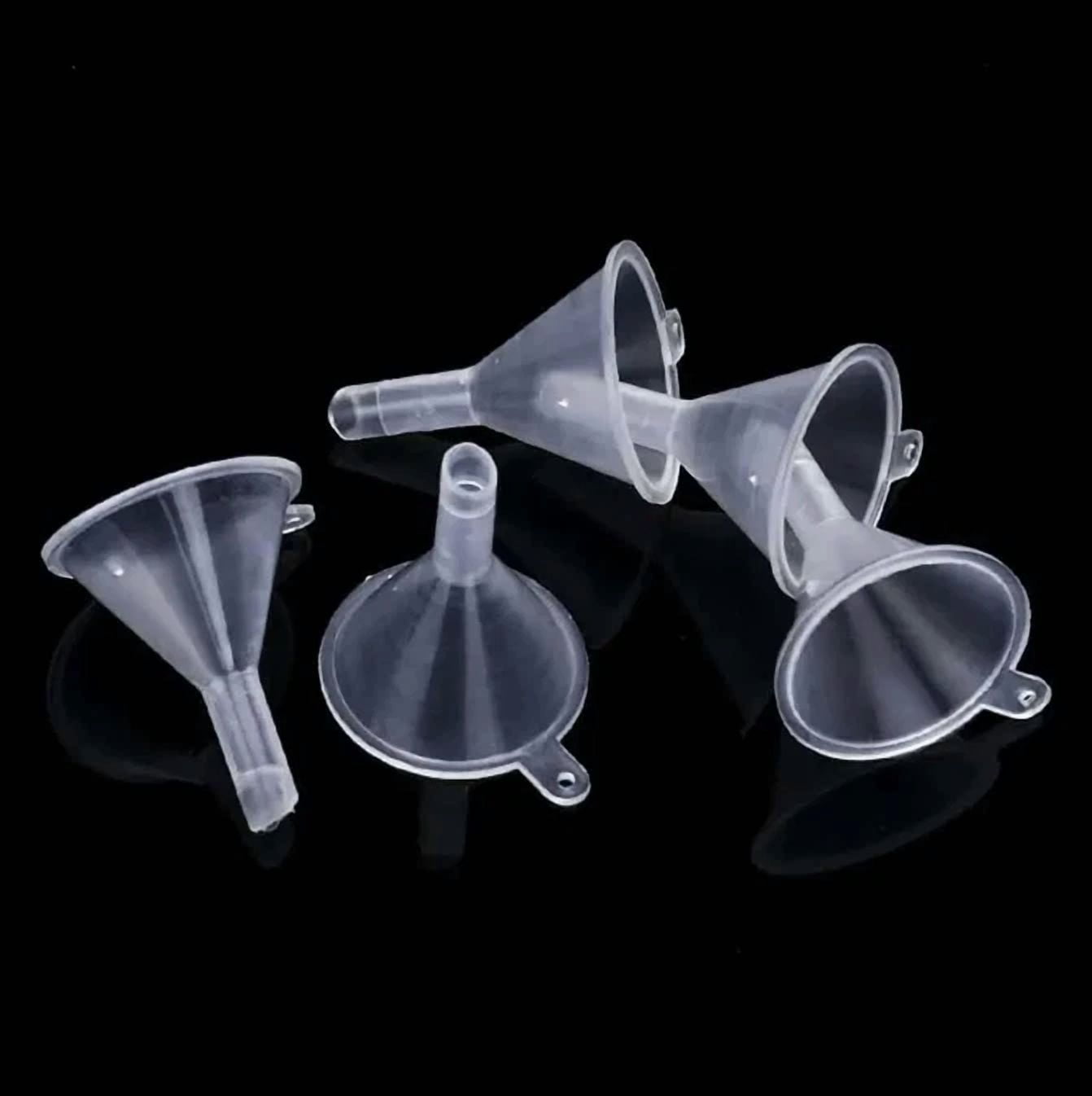10 Pcs Clear Funnel Set - Versatile Sizes For Kitchen, Diy, And Crafts ...