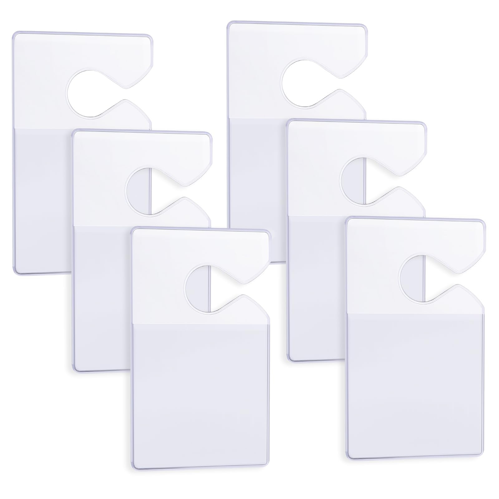 10 Pcs Clear Parking Permit Holder, 3 x 5 inch Car Vertical Parking Lot ...