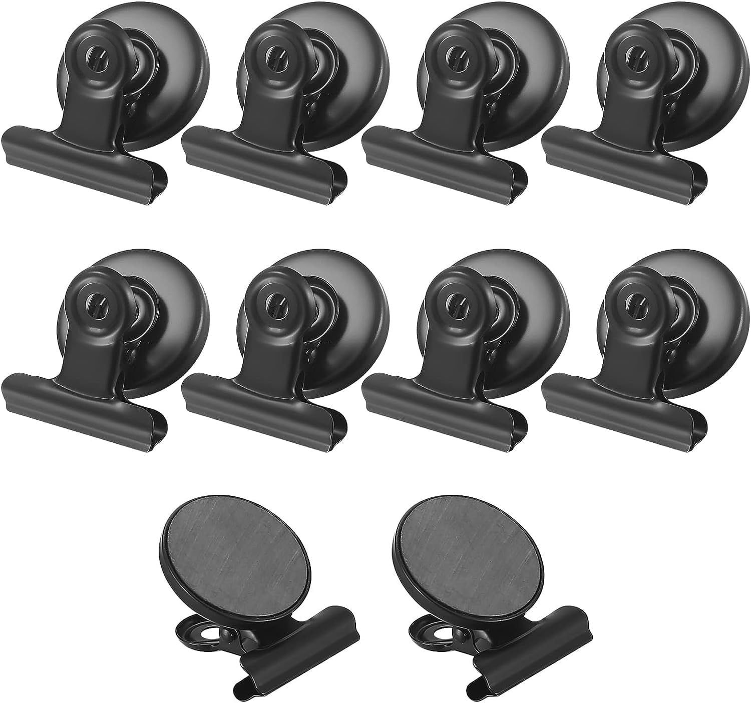 10 Pcs Clips, Strong Metal Fridge Magnets, Clamps, Magnet Holders ...