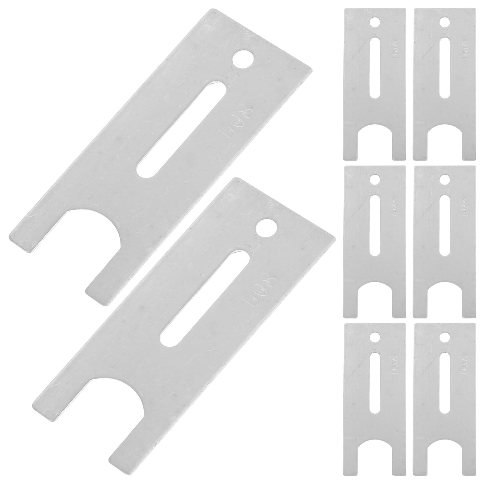10 Pcs Closed Door Hinges Sliding Window Lock Plate Safety for Windows ...