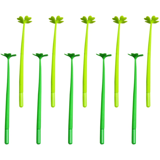 10 Pcs Clover Pen Note Taking Pens 0.5mm Gel Ink Come Gifts Stationery ...