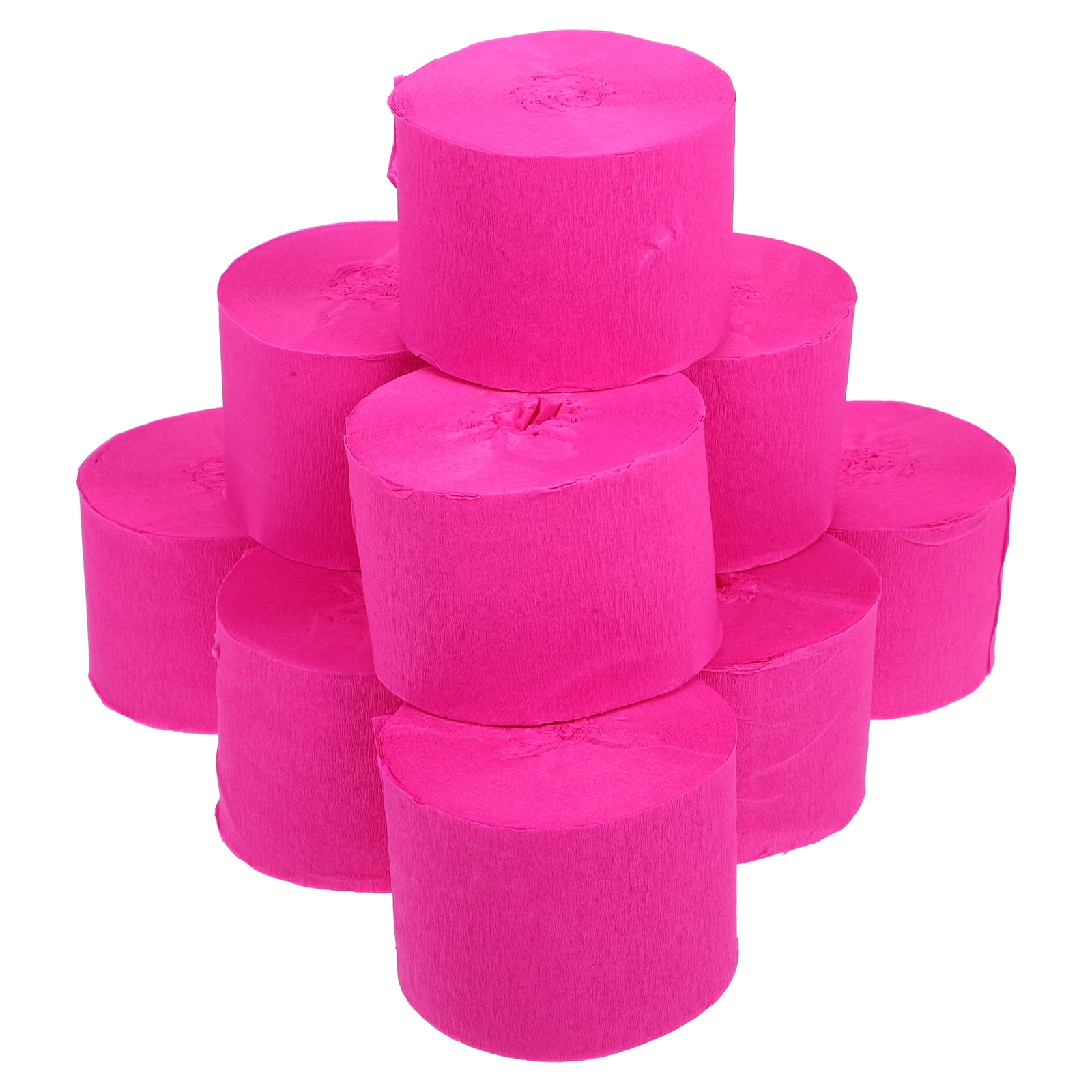 10 Pcs Colored Crepe Paper Celebration Prop Scalloped Bulletin Board ...