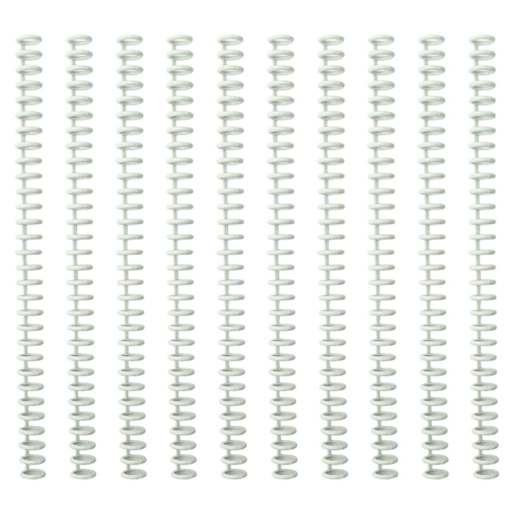 10 Pcs Comb Binding Spines Easy to Open and Close Plastic Binder Combs ...