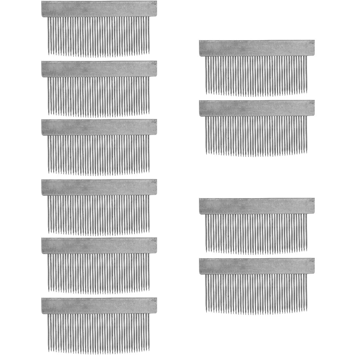 10 Pcs Combs Violin Bow Hair Tools Ponytail Grooming Iron - Walmart.com