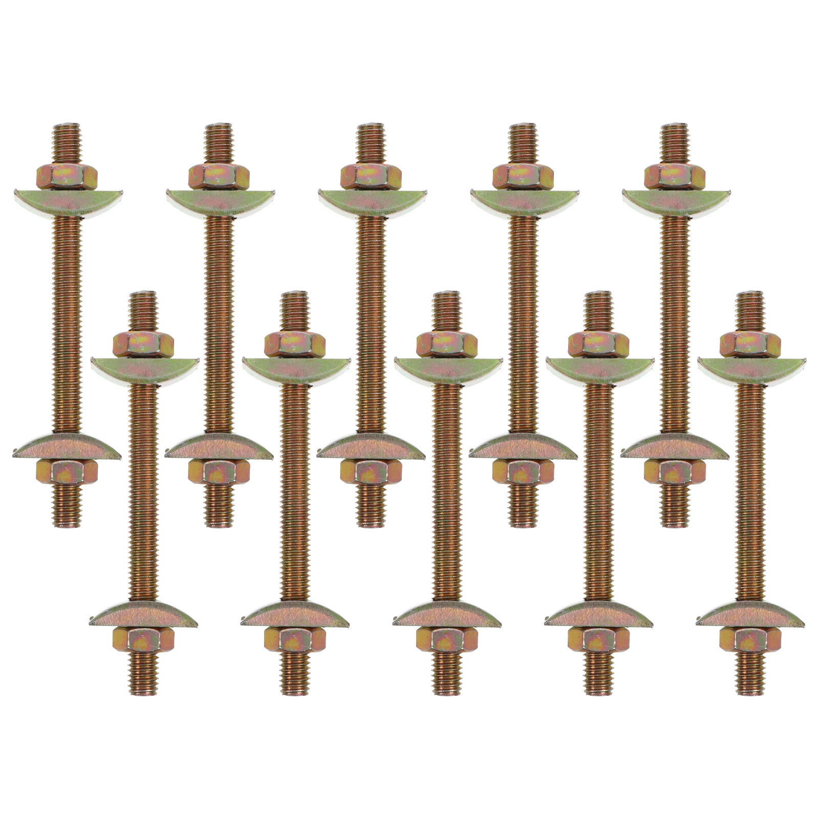 10 Pcs Connector Hardware Threaded Rivets Table Top Fasteners ...