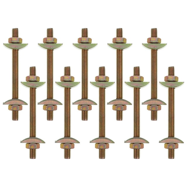 10 Pcs Connector Hardware Threaded Rivets Table Top Fasteners ...