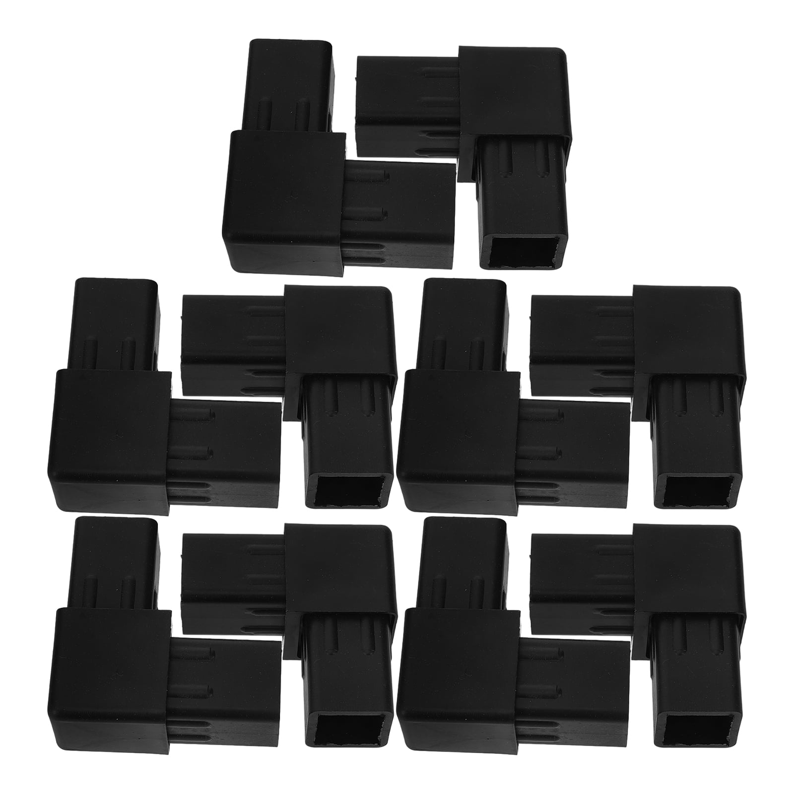 10 Pcs Connector Square Plastic Tubing Fittings Square Tubing Connector ...