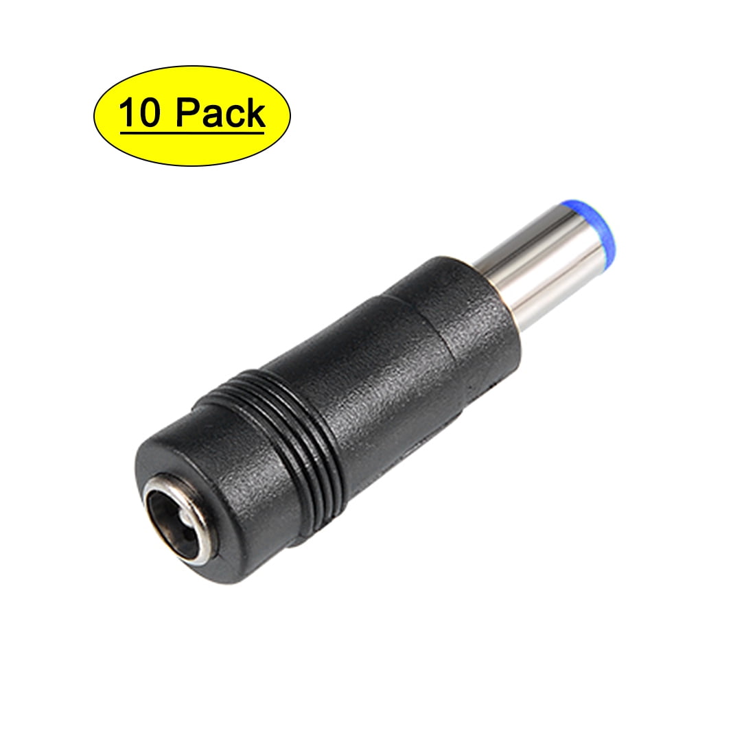 10 Pcs Copper DC Power Connector 5.5mmx2.1mm Female to 5.5mmx2.1mm Male ...