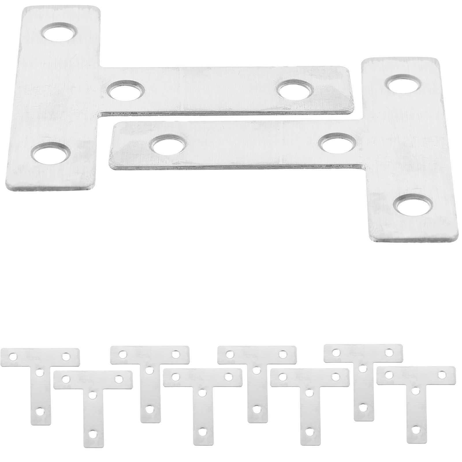 10 Pcs Steel Corner Bracket Steel Angle Brackets Sturdy Steel Brackets ...