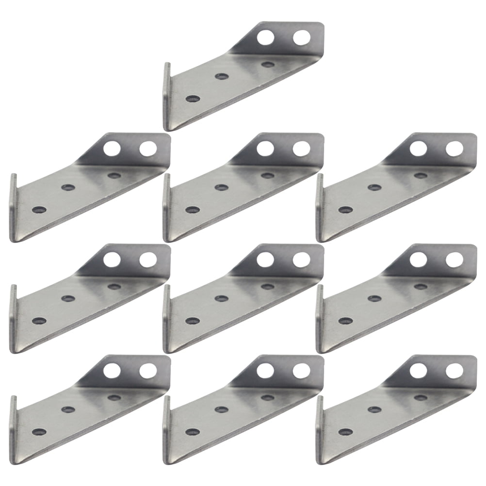 10 Pcs Corner Code Door Rack Shelf Storage Shelves Heavy Duty Shelving ...