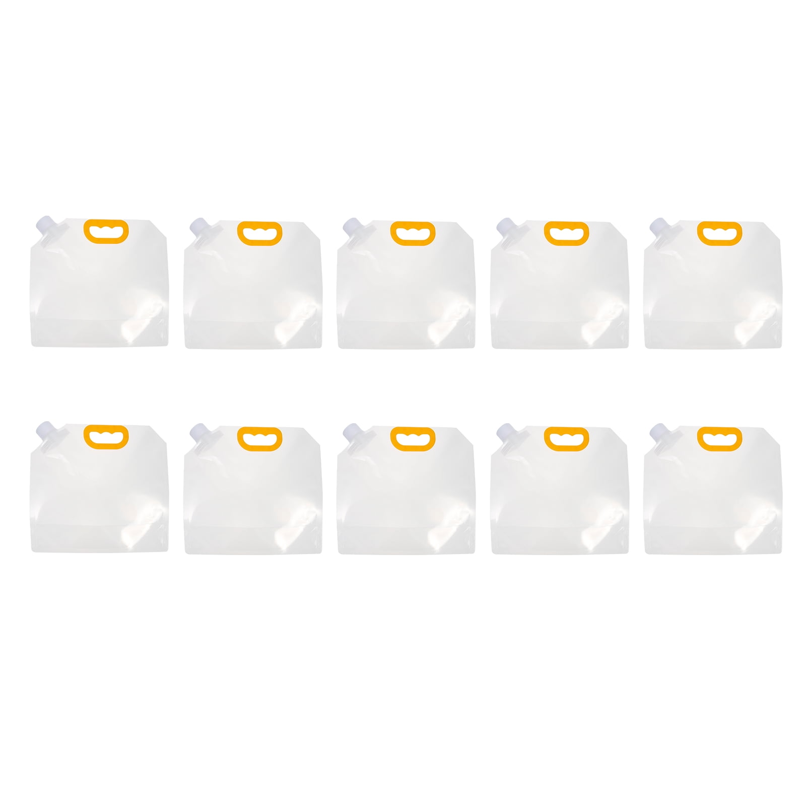 10 Pcs Craft Beer Bag Drink Containers Plastic Pouches Beverage Flask ...