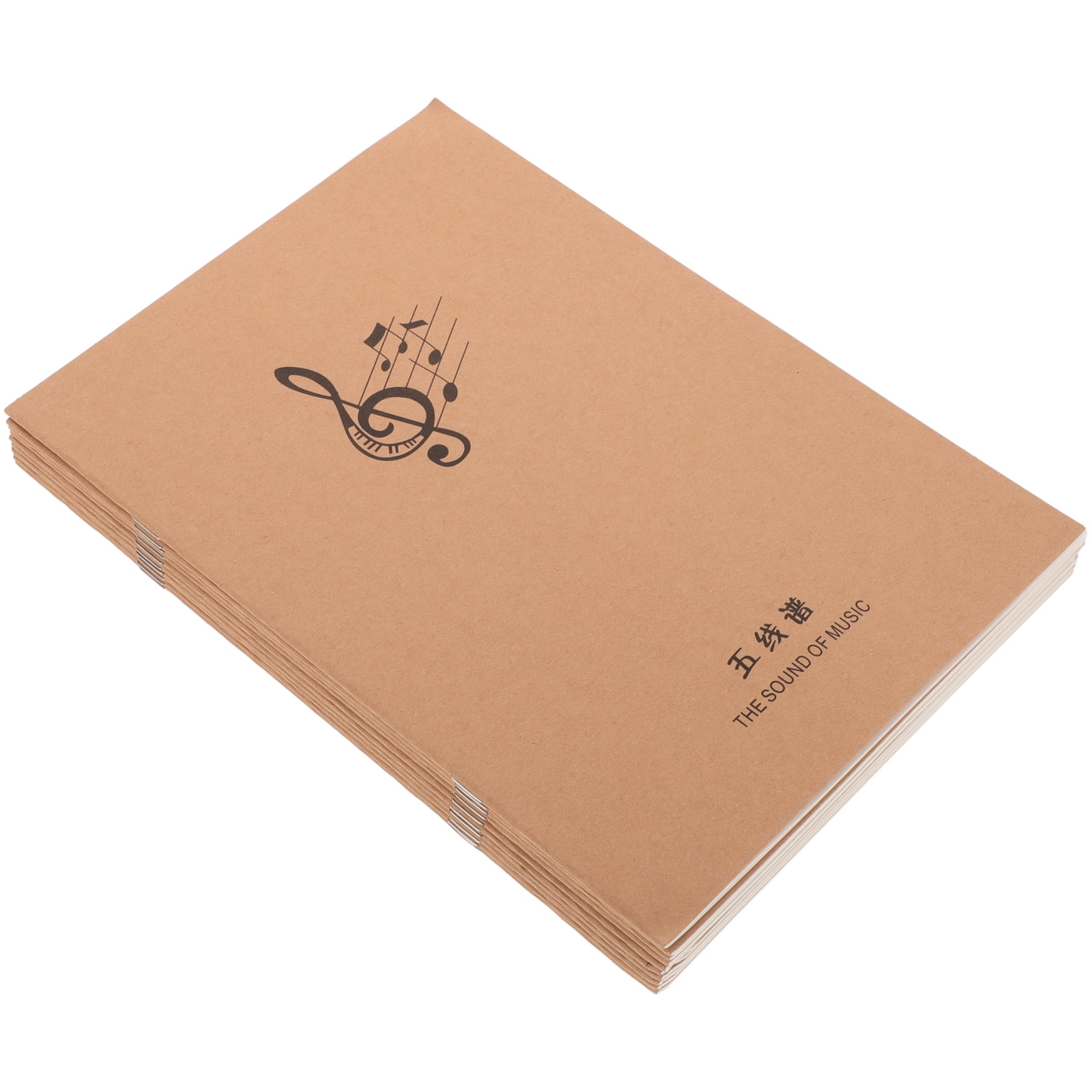 10 Pcs Creative Sheet Music Notebook for Music Composition Blank Staff ...