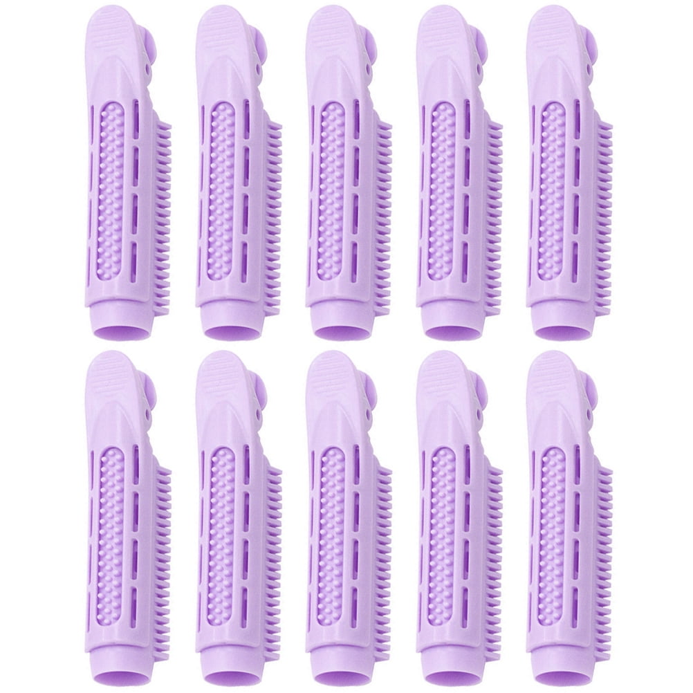 10 Pcs Curling Wand Tool Bang Curler Roller Hair Volume Clip Hair ...