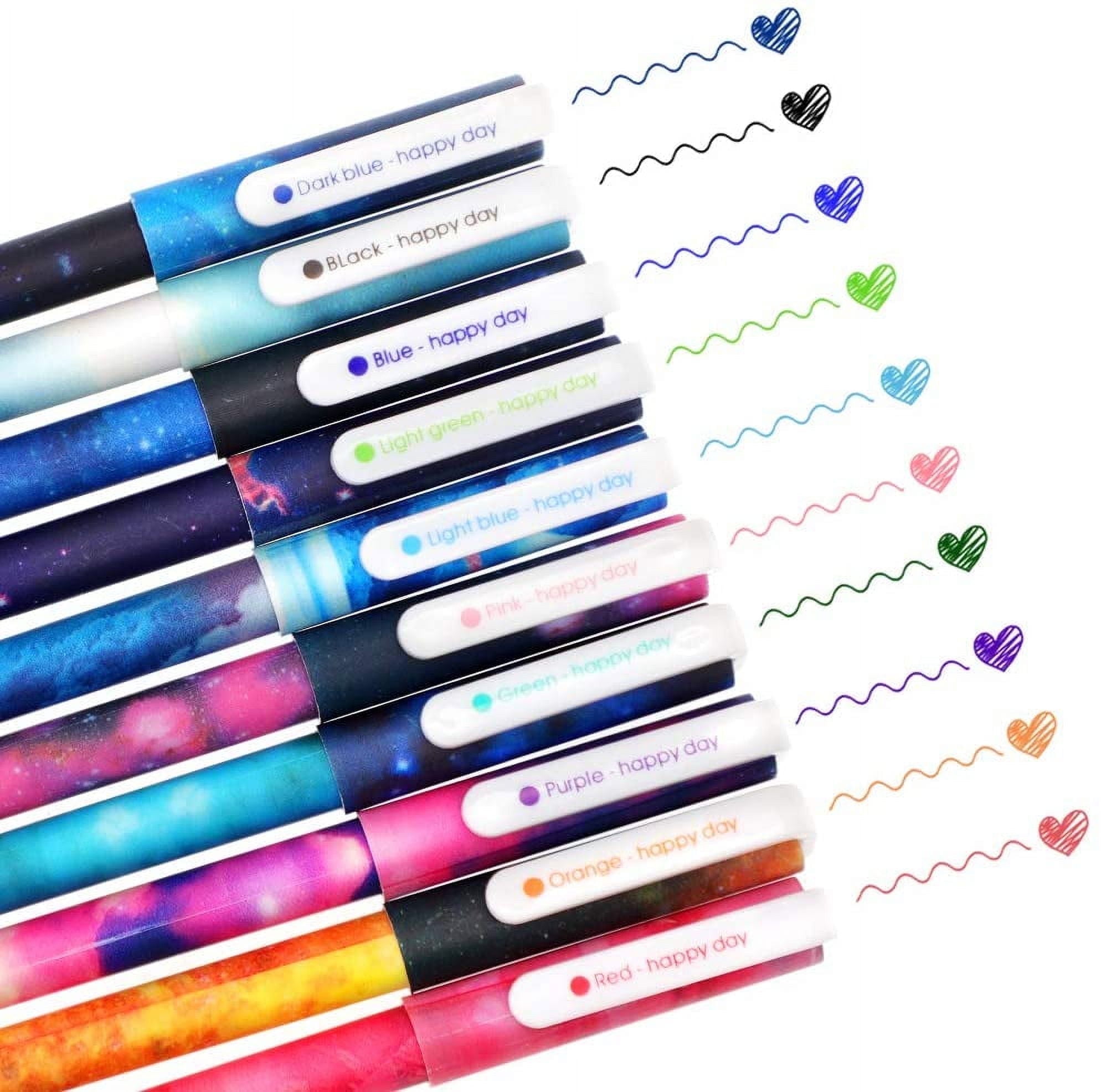 10 Pcs Cute Pens Kawaii Pens Fun Pens, 0.38mm colorful Writing Gel ...