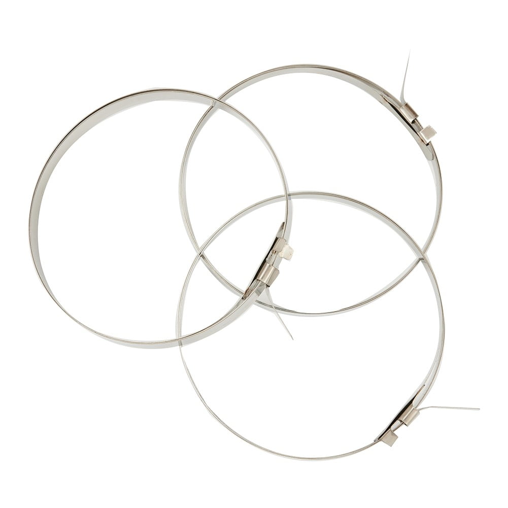 10 Pcs Cv Boot Clips Kit Stainless Steel Axle Cv Joint Crimp Clamp Set ...