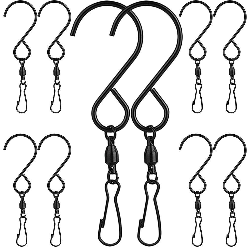 10 Pcs Deck Hook for Hanging Plants Wind Chime S-type Hooks - Walmart.com