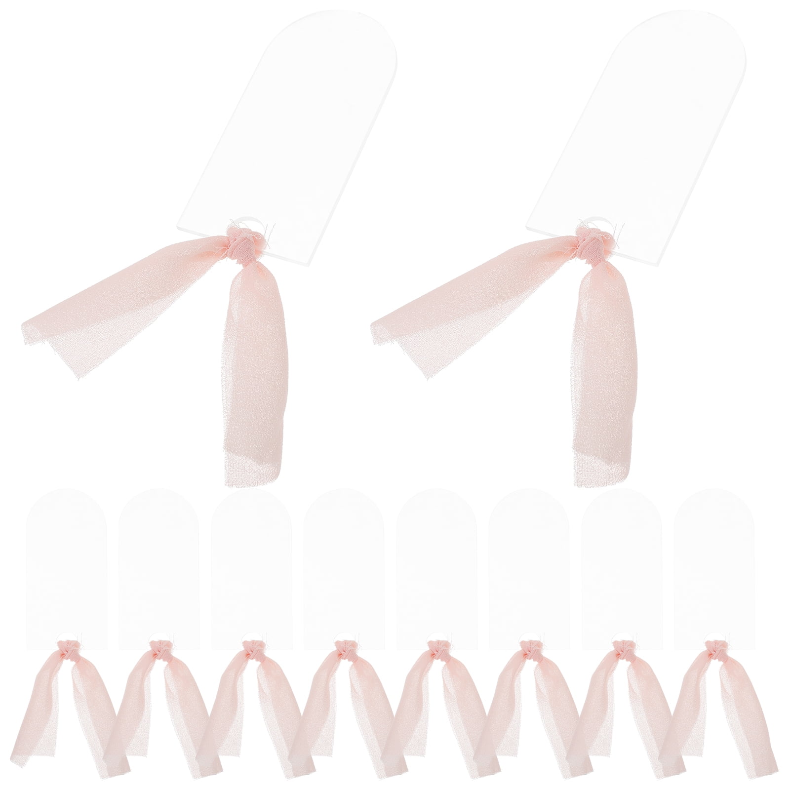 10 Pcs Decor Bar Sign Reusable Hanging Sign Transparent Seat Labels ...