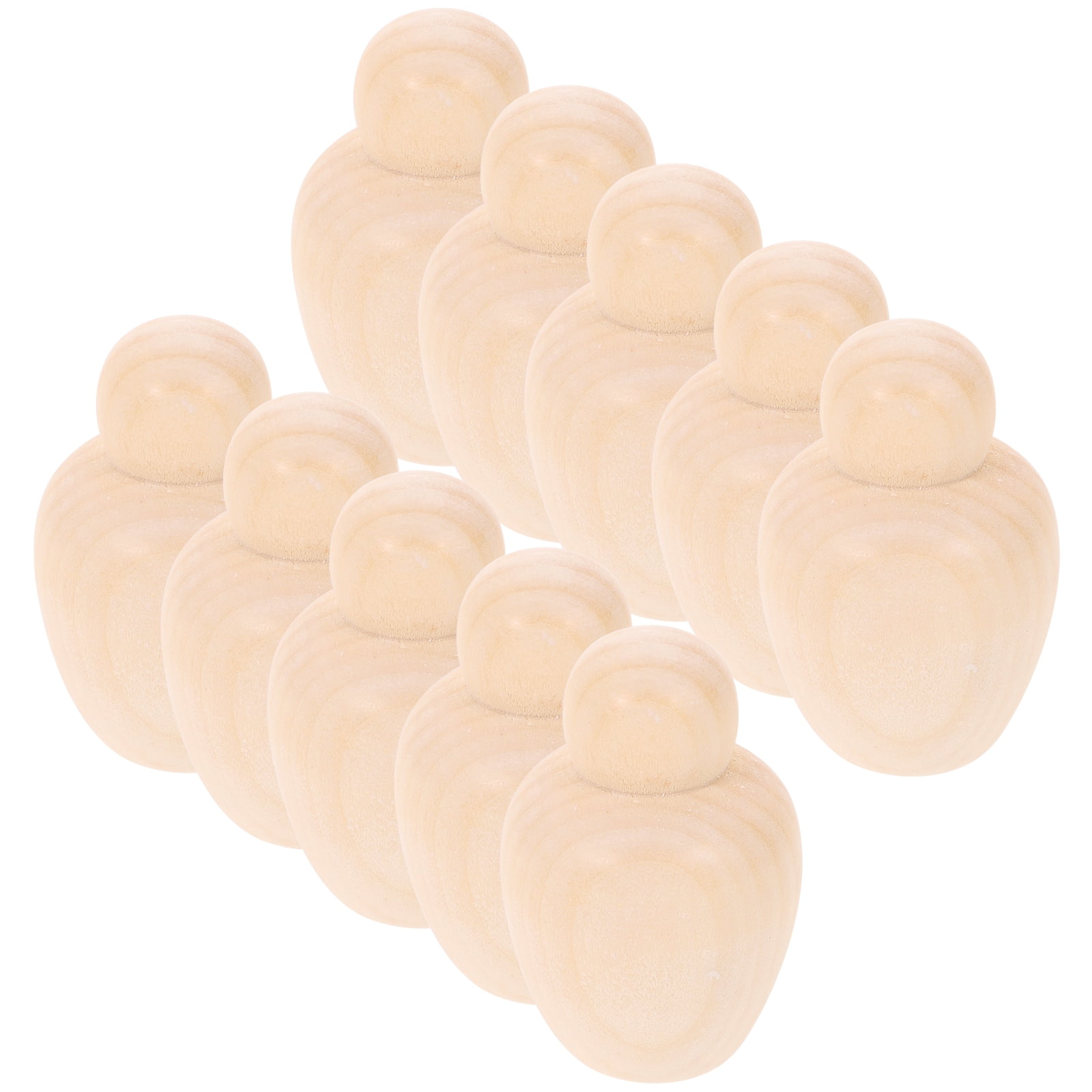 10 Pcs Decor Childrens Toys Delicate Wood Crafts DIY Puppet Small for ...