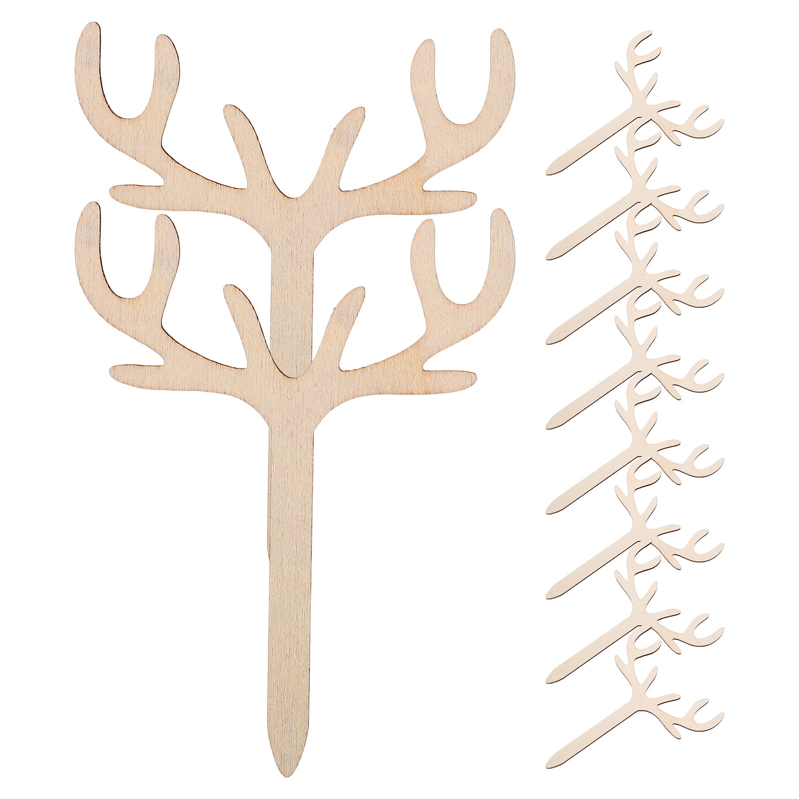 10 Pcs Decorations Cake Insert Child 8.00X6.00X0.20CM Beige - Walmart.com