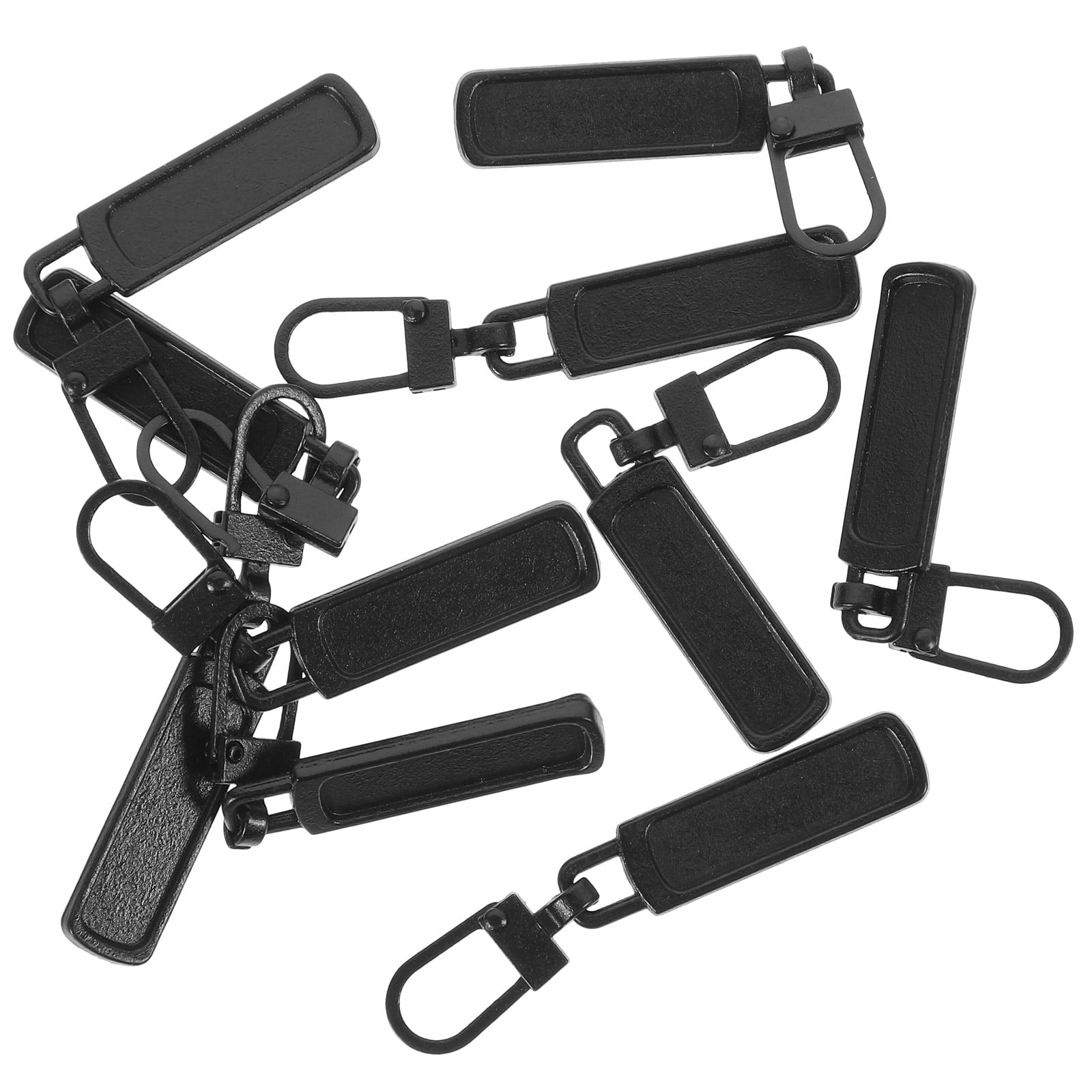 10 Pcs Detachable Zipper Pull Replacement Kit Pulls Purses for Clothes ...