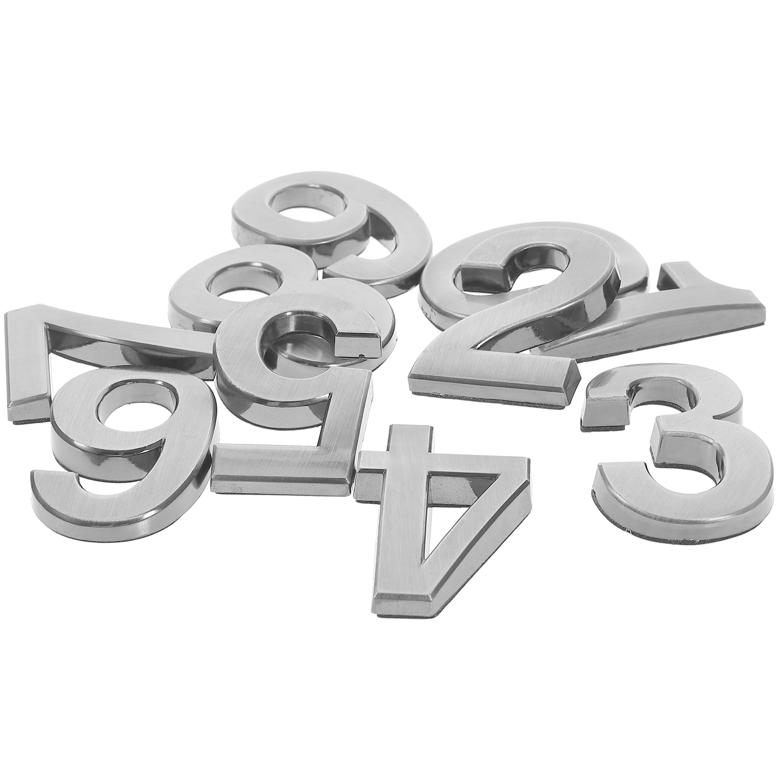10 Pcs Digital Number Door Numbers for outside Office - Walmart.com