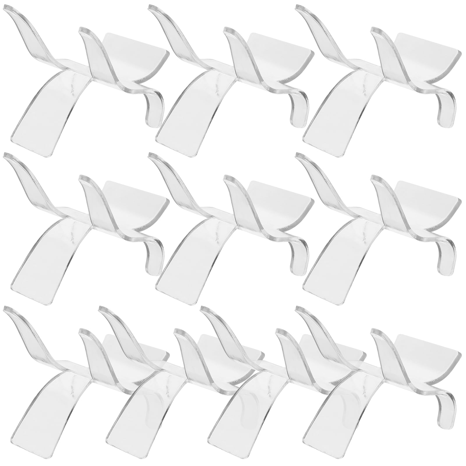 10 Pcs Display Shelf Small Stands for Collectibles Plaque Holder ...