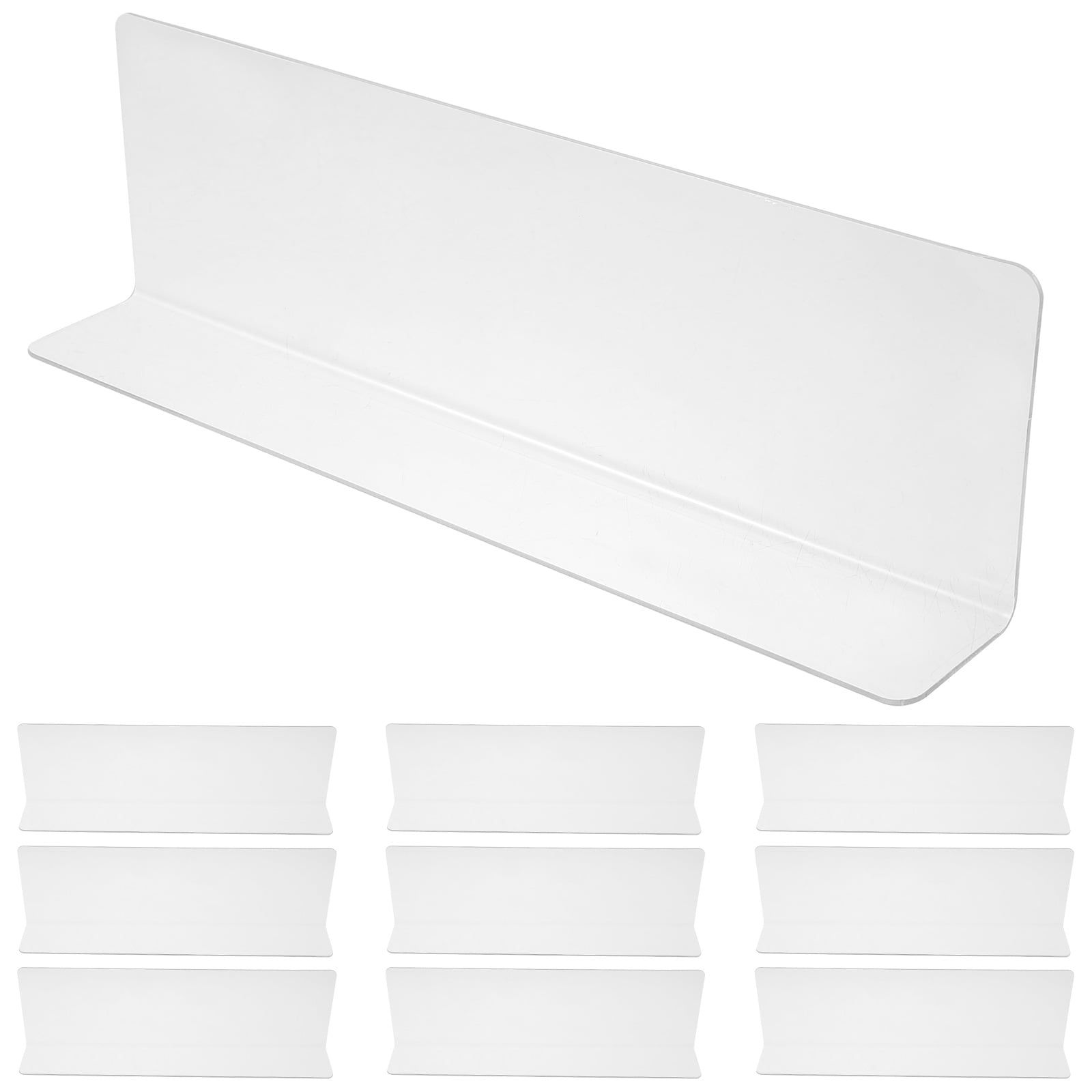 10 Pcs Dividing Partition Stash Organizers Divider Rack Shelf ...