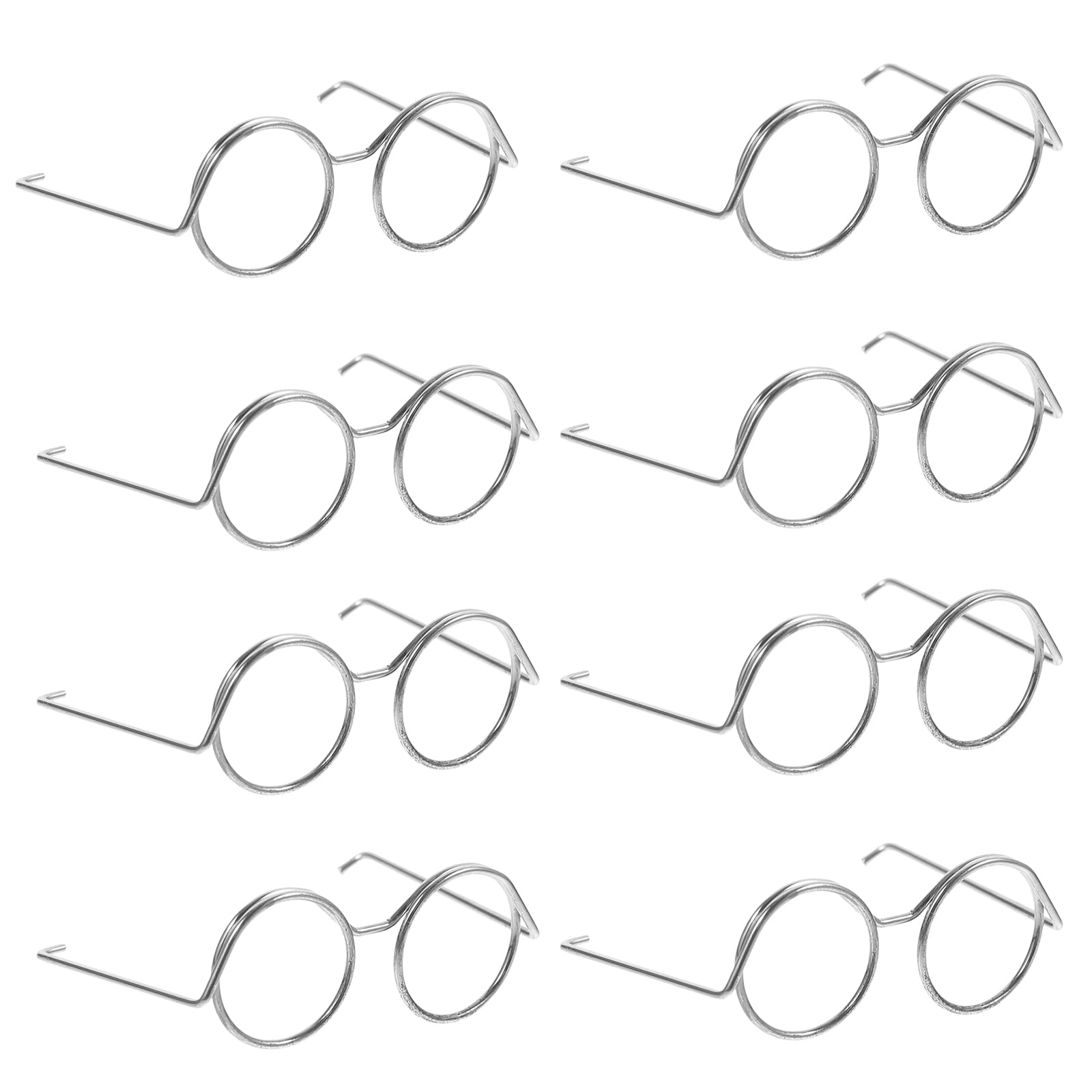 10 Pcs Doll Glasses Aunglasses Party Decorations For Replaceable Miniature Eyeglass Frame Toys