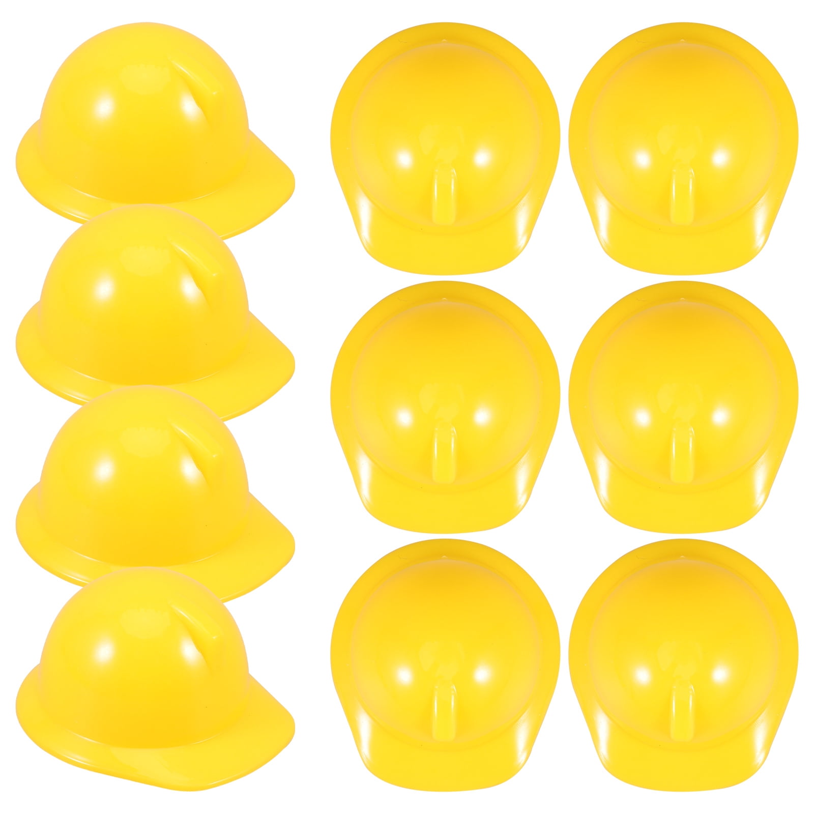 10 Pcs Doll Helmet Creative Mini Toy Construction Hard Hats Child ...