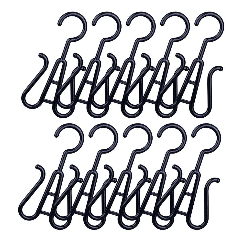 Black Mesh Shoe Rack Dryer Door Net Hanger for Sneakers, Clothes, and ...