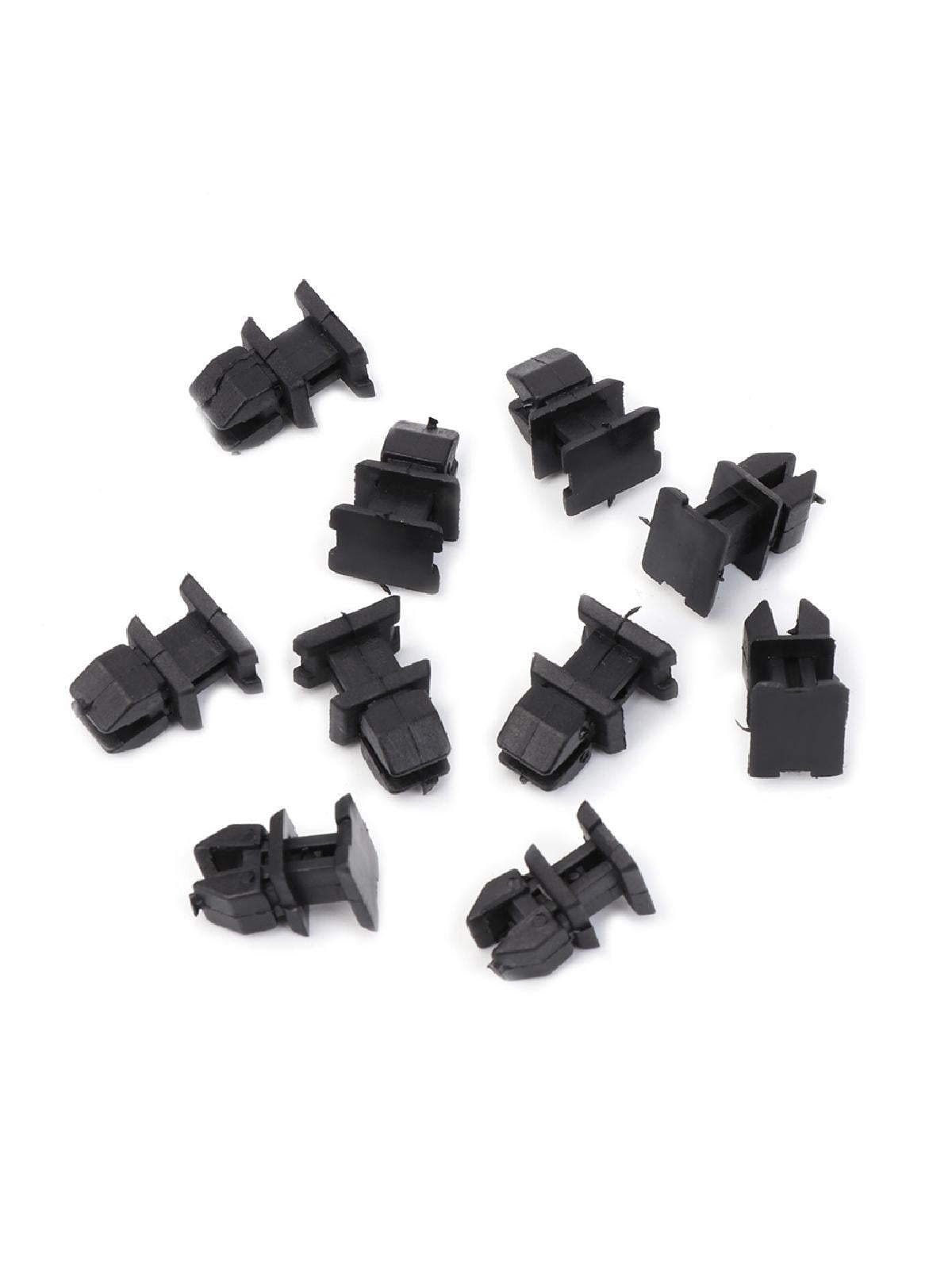 10 Pcs Door Plastic Panel Clip Push Retainer Body Fasteners ForMerce ...
