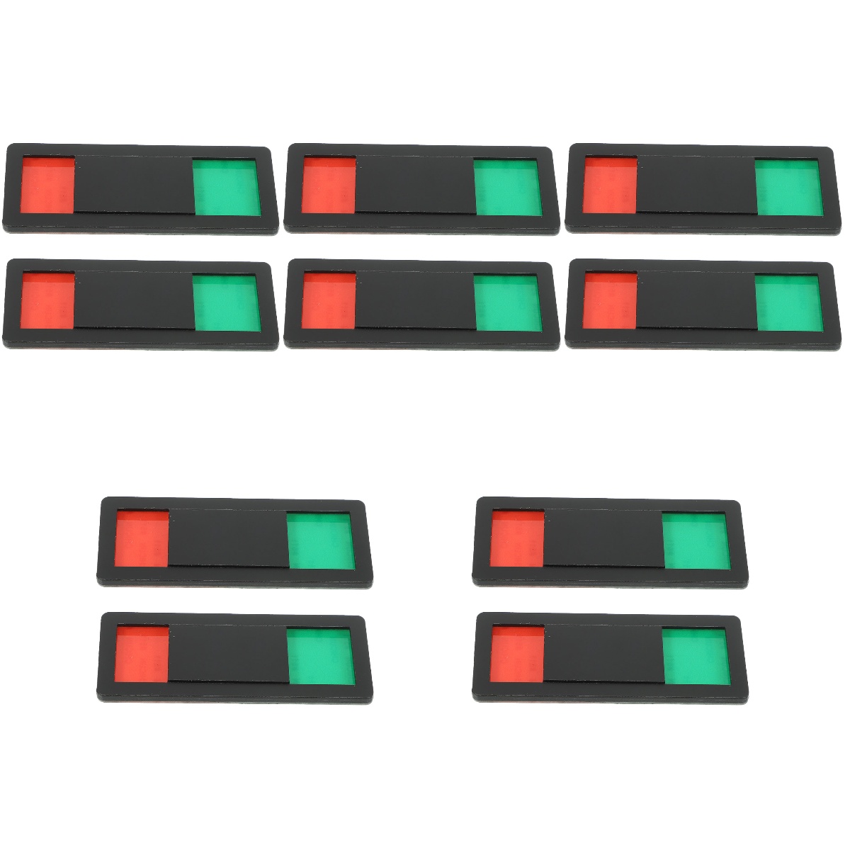 10 Pcs Door Plushies ID Plate House Number Sign Signs Office Toilet ...