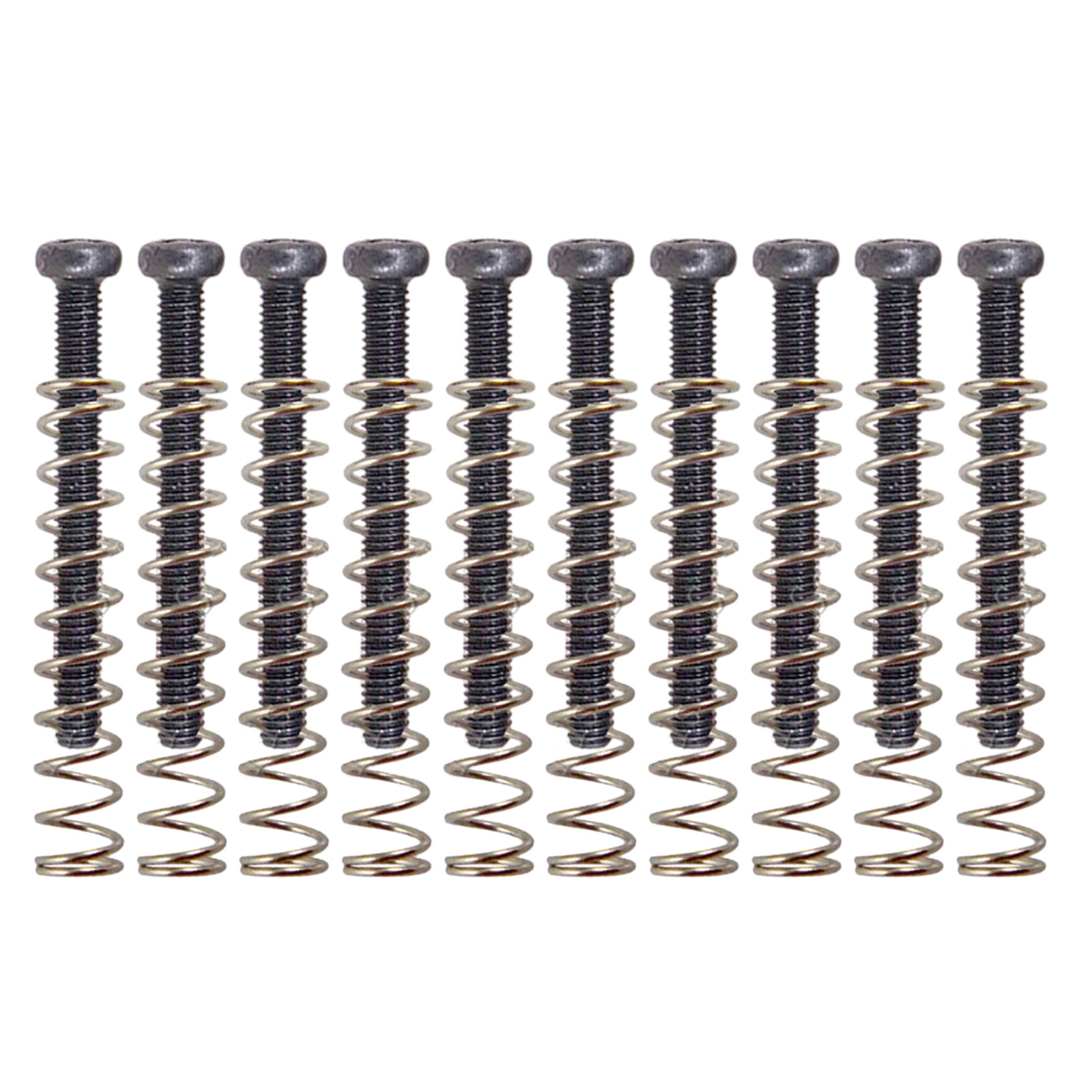 10 Pcs Double Coil Pickup Mounting Screws and Springs Humbucker Pickup ...