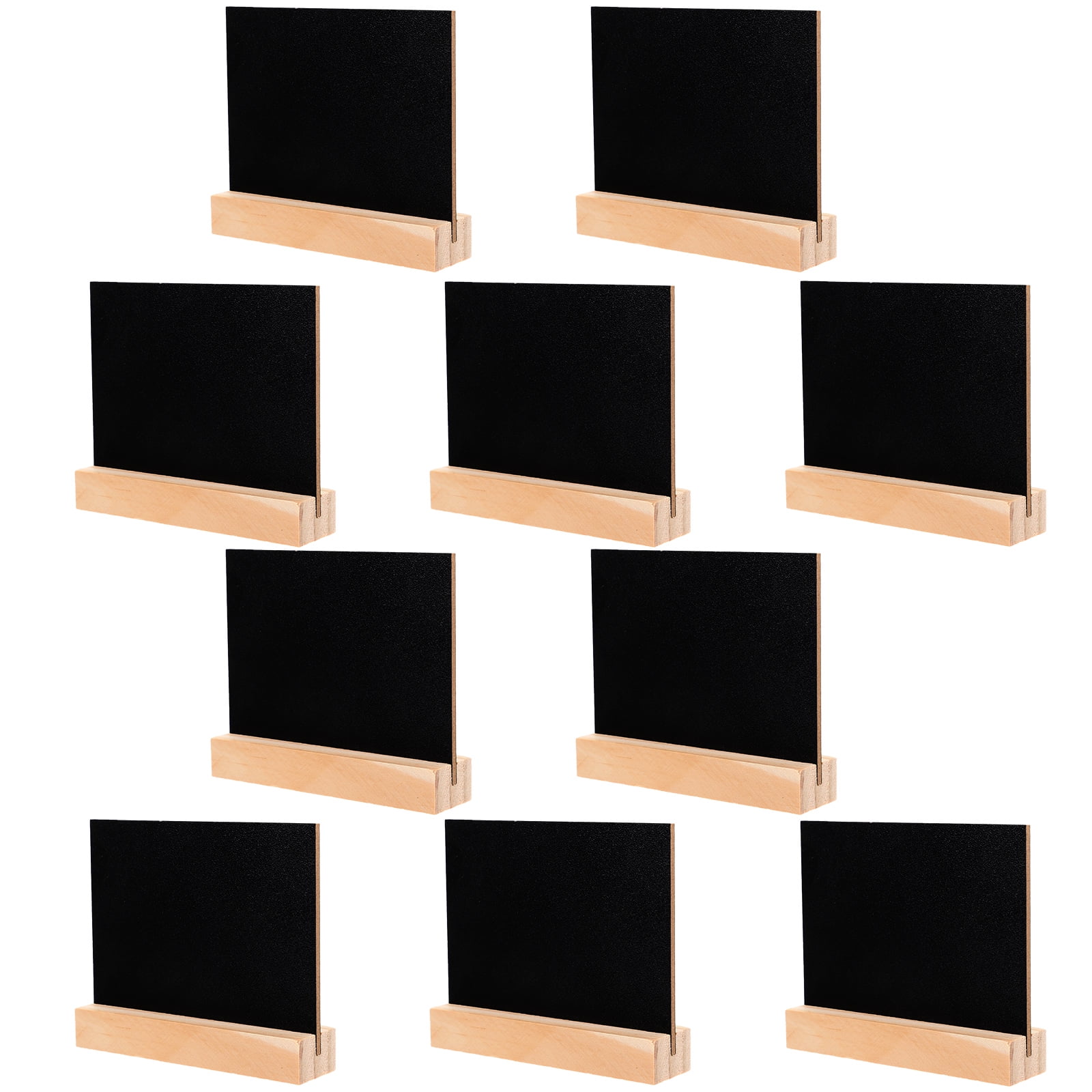 10 Pcs Double-sided Message Board Note Decor Tent Mini Safemend Chalk ...