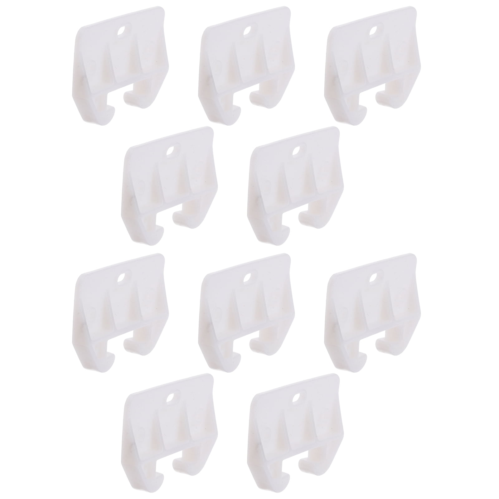 10 Pcs Drawer Rail Parts Plastic Track Slides Guides Wooden Stand ...