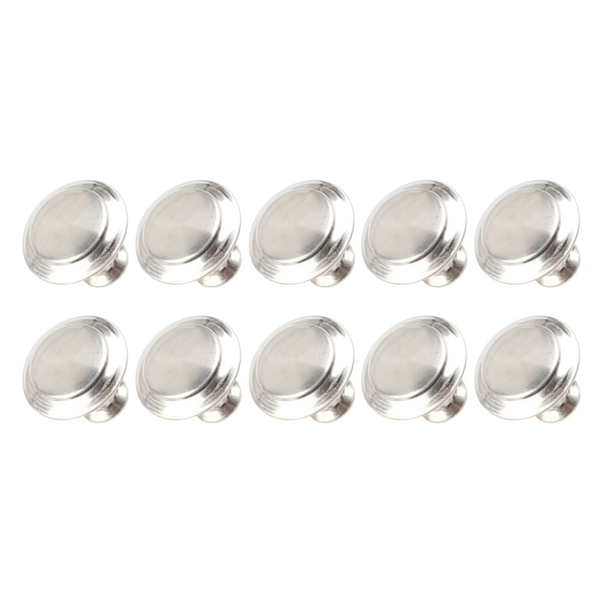 10 Pcs Dresser Cabinet Door Handle Knobs Round Pull Drawer Pulls ...